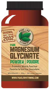 Magnesium Glycinate - Promotes Muscle Function - Natural Relaxant for ...